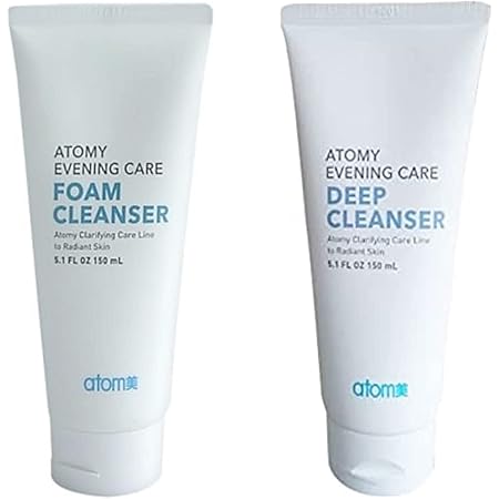 Amazon.com: ATOMY FOAM CLEANSER & DEEP CLEANSER SET 1EA : Beauty ...