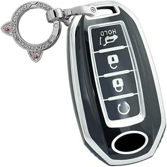 Amazon.com: ontto Soft TPU Key Fob Case Fit for Infiniti Q50 Q60 QX50 ...