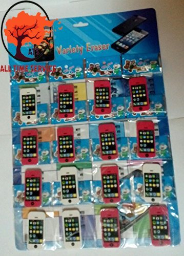 ATS Beautifully Crafted Fancy I Phone Erasers (pack of 16 erasers ...