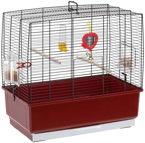 Ferplast Bird Cage Canary Cage Rekord 3, Complete with Accessories and ...