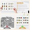 Amazon.com: Ruatu Reusable Sticker Book Collecting Album Sticker ...