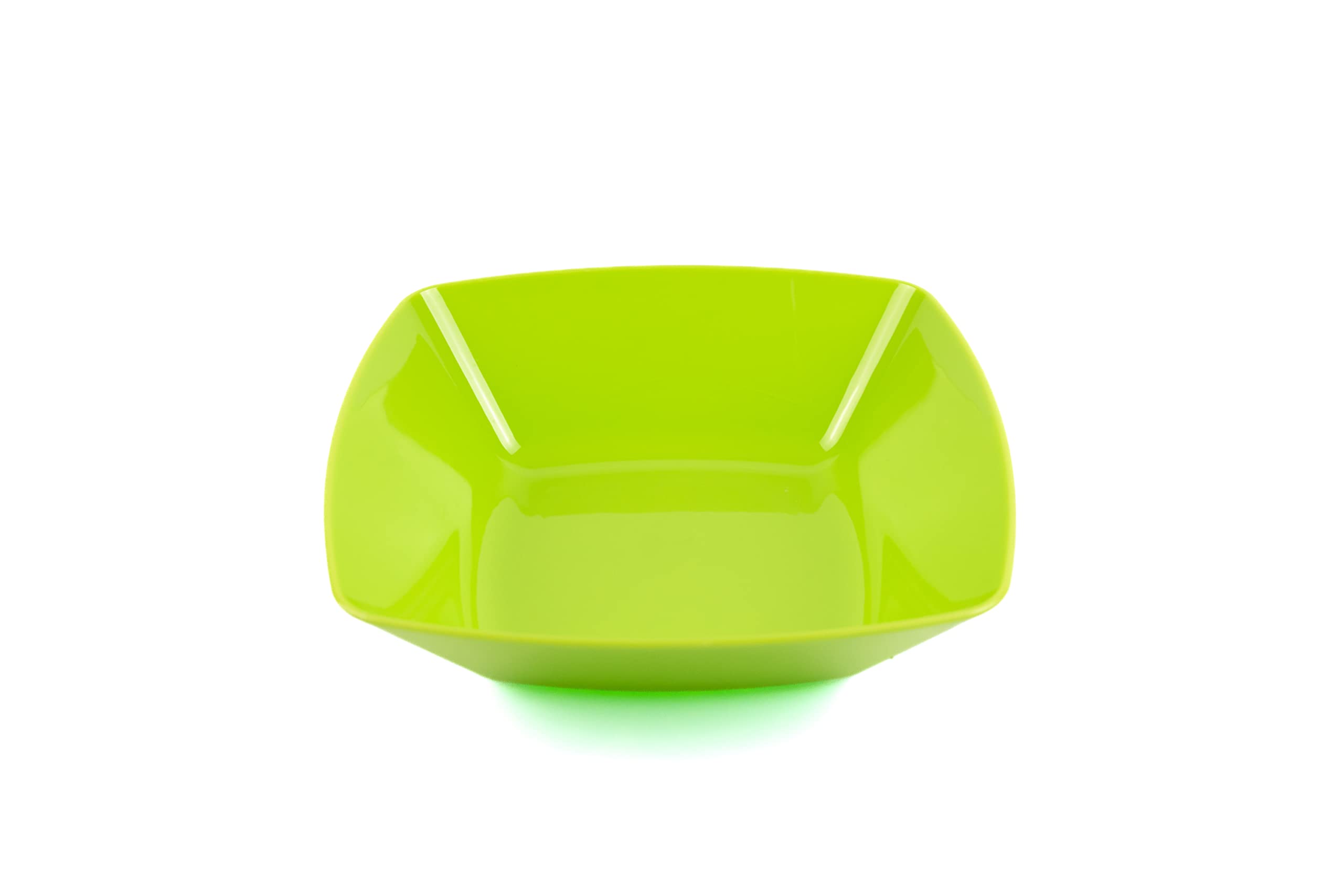 Buzztrove 4 Pcs Deep Square Plastic Bowls Set | 16 cm, 19 cm & 24 cm ...