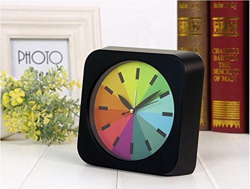 Buy Party-Hut Black/White Table Clock Alarm for Home Decorations Pack ...