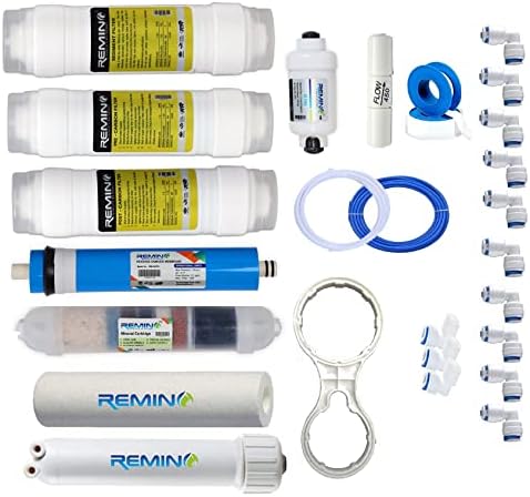 AQUA D PURE Complete RO Service Kit with 80 GPD Dry RO Membrane ...