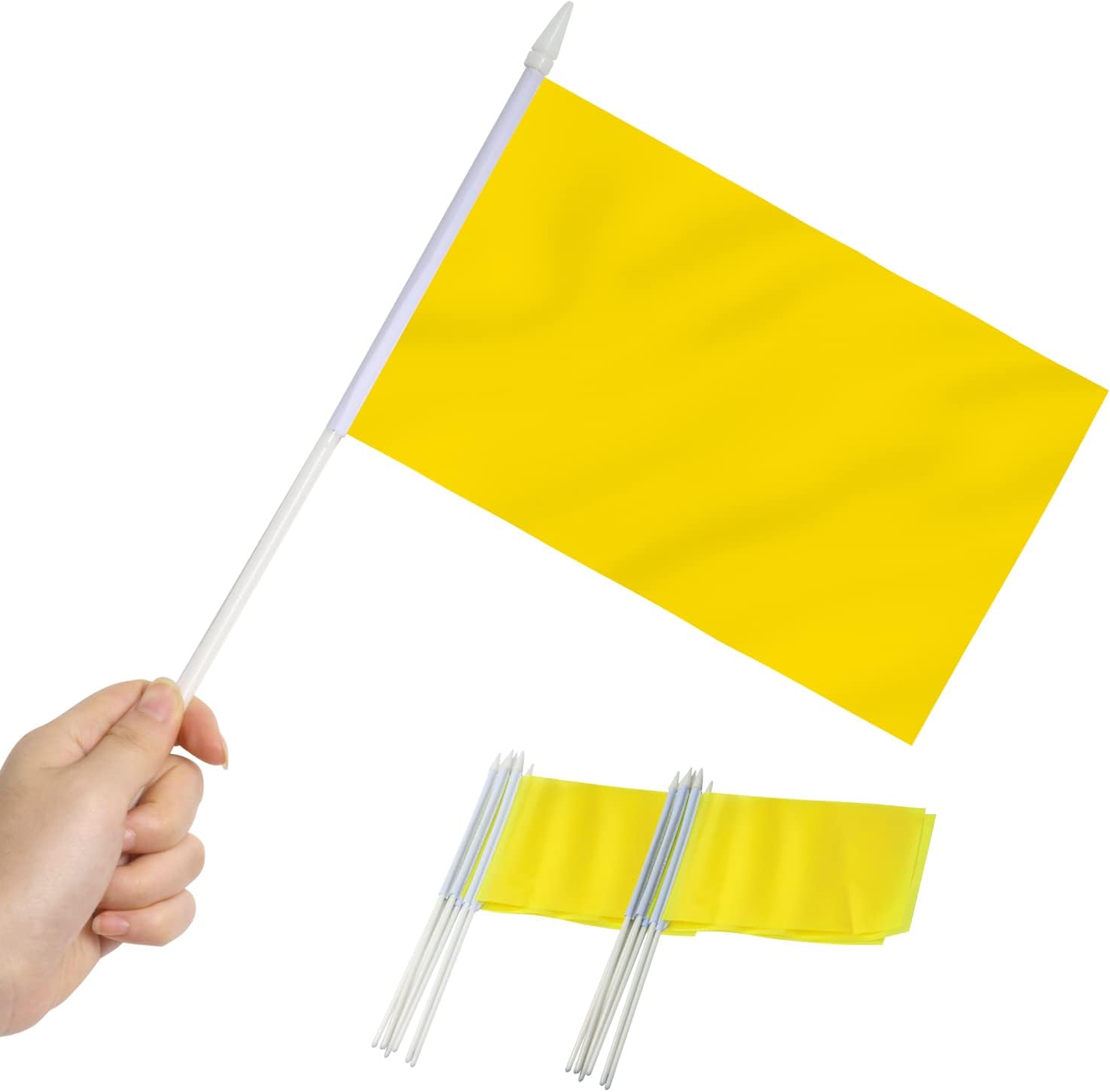 Amazon.com : Consummate Solid Yellow Flag 3x5 Foot Plain Yellow Flags ...