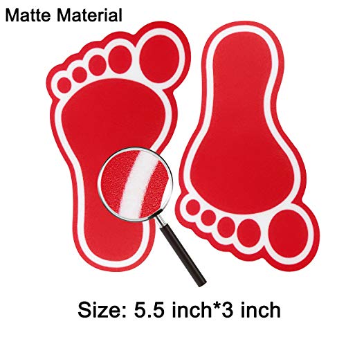 Buy 20 Prints 10 Pairs Baby Children Kids Footprint Stickers PVC ...