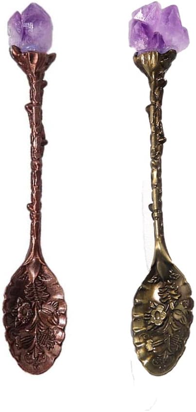 Amazon.com: ideayard Witchcraft Spoon Retro with Crystal 1 Pcs for Gift ...