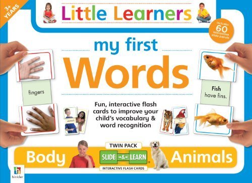 My First Words: Baby & Animal Flashcards Twin pack by Hinkler books ...