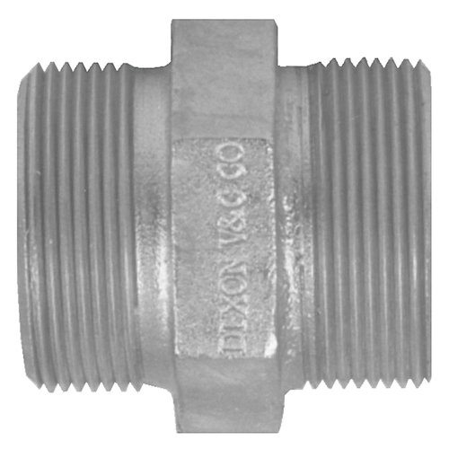 Dixon GDB38 Plated Steel Boss Fitting, Double Spud for 3" Ground Joint ...