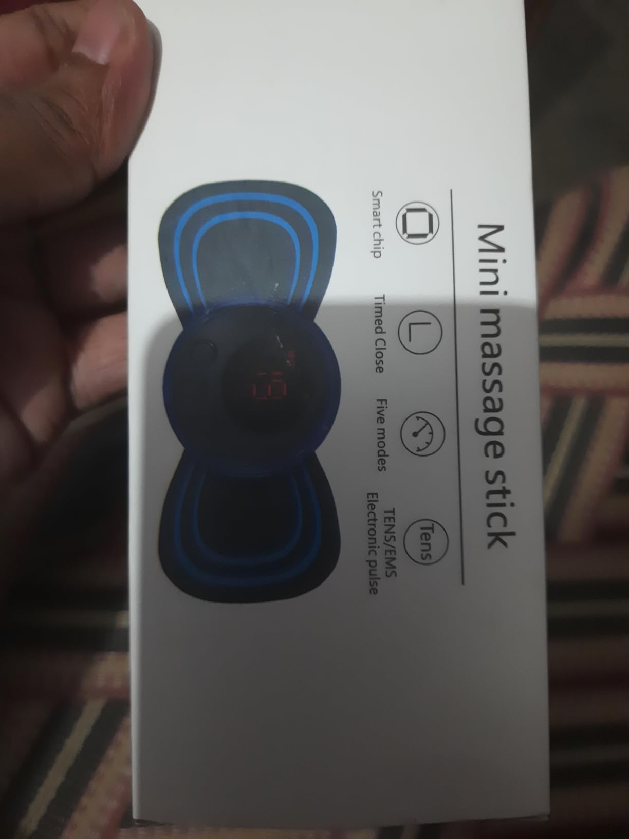 DRIXTY Wireless Vibrating Mini Body Massager 8 Mode & 19 Strength ...