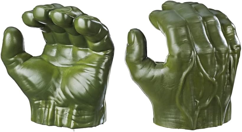 Amazon.com: Hasbro Marvel Avengers Hulk Gamma Grip Fists Roleplay Toy ...