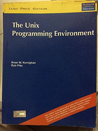Unix Programming Environment by Kernighan Pike [Paperback] : Amazon.in: Books