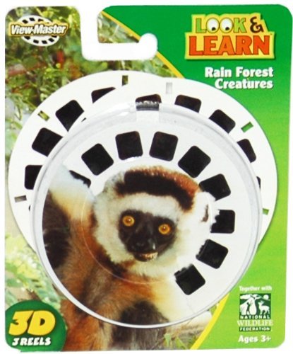 Buy Jungle Animals of the Rain Forest - ViewMaster 3 Reel Set Online at ...