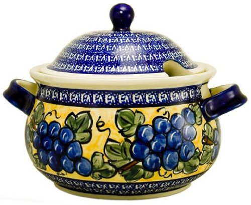 Buy EuroQuest Imports Bunzlauer Polish Pottery 3-Quart Terrine with Lid ...