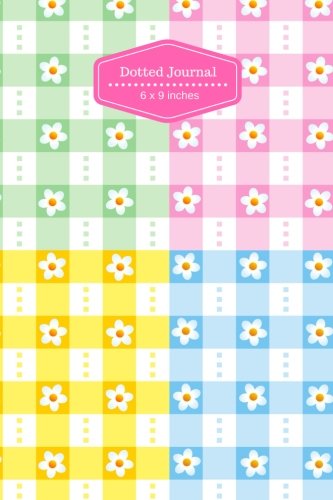 Dotted Journals: Floral Pattern Design Dot-Matrix/Dot-Grid Diary ...
