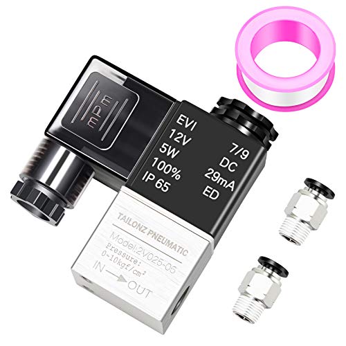 Snapklik.com : 1/8 Inch NPT 12V 2 Position 2 Way Normally Closed ...