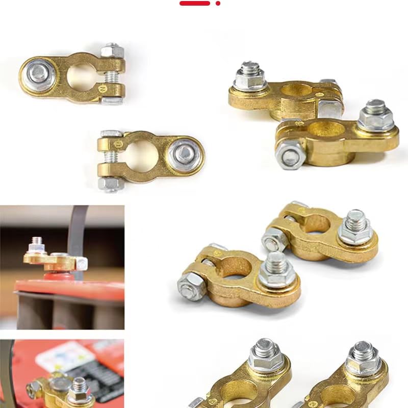 Top Post Universal Top Post Battery Terminal Clamp Set (1-Pair) - Heavy ...
