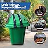 Amazon.com: 2PCS Trash Can Locks for Animals with Double Metal Claw ...