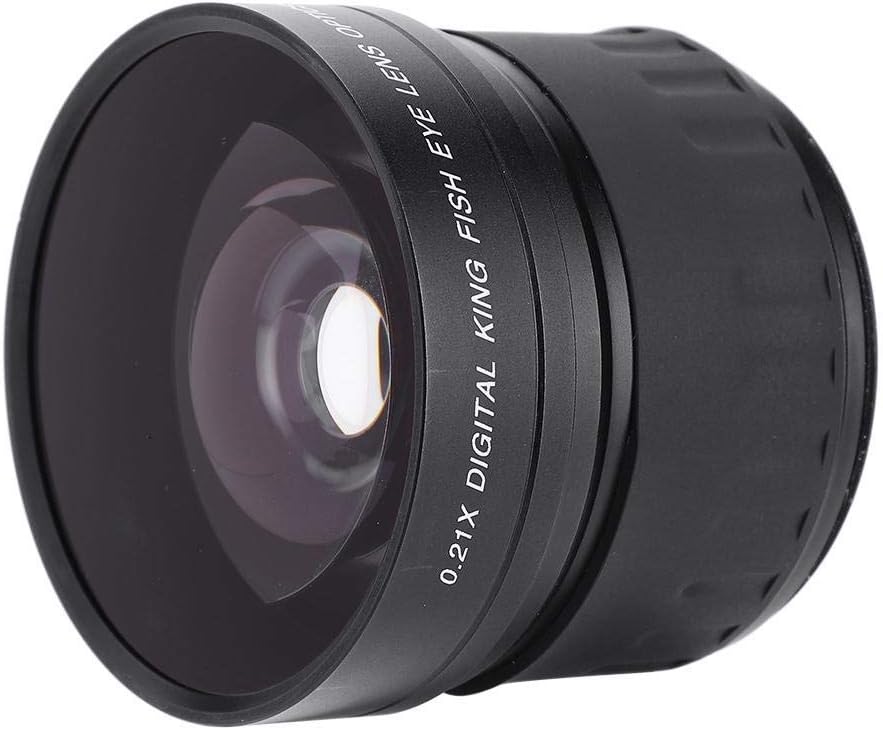BigKing Fisheye Lens,58mm 0.21X Wide Angle Fisheye Lens for Canon/Nikon ...
