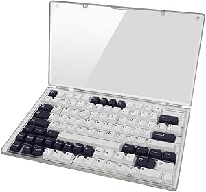 Keycaps Container, Keycaps Storage Box, 104 Keys Transparent Frosted ...