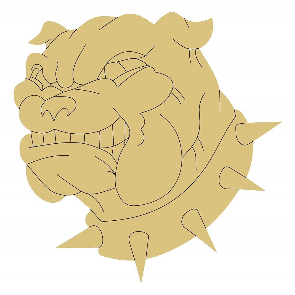Bulldog Mascot Coloring Pages