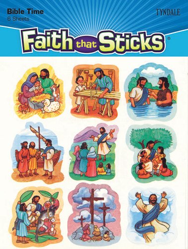 Life of Christ (Faith That Sticks Stickers): Tyndale: 9780784731635 ...