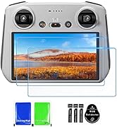 Amazon.com: CYNOVA DJI RC2 Screen Protector With Auto Alignment Kit, HD ...