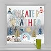 Amazon.com: Whaline 85Pcs Winter Bulletin Board Decoration Kit Xmas ...