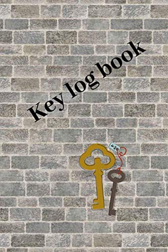 Buy Key log book: Key control log: key control system, key logout sheet ...