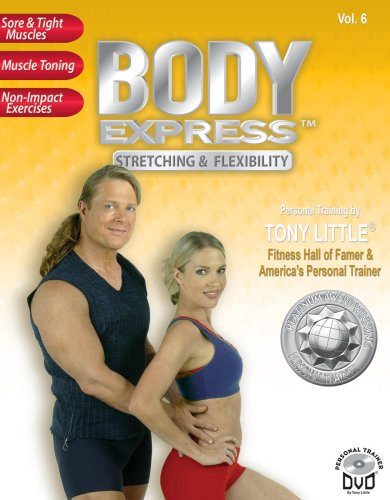 Amazon.com: Body Express Stretching & Relaxation - DVD : Tony Little ...
