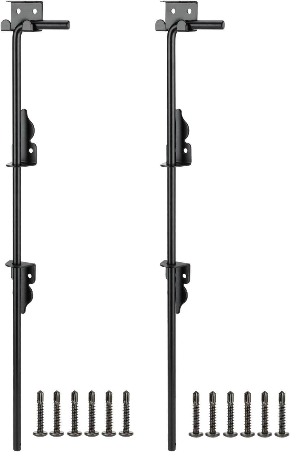 Amazon.com: 24 Inch Cane Bolt Heavy Duty Gate Drop Rod, Steel Gate ...