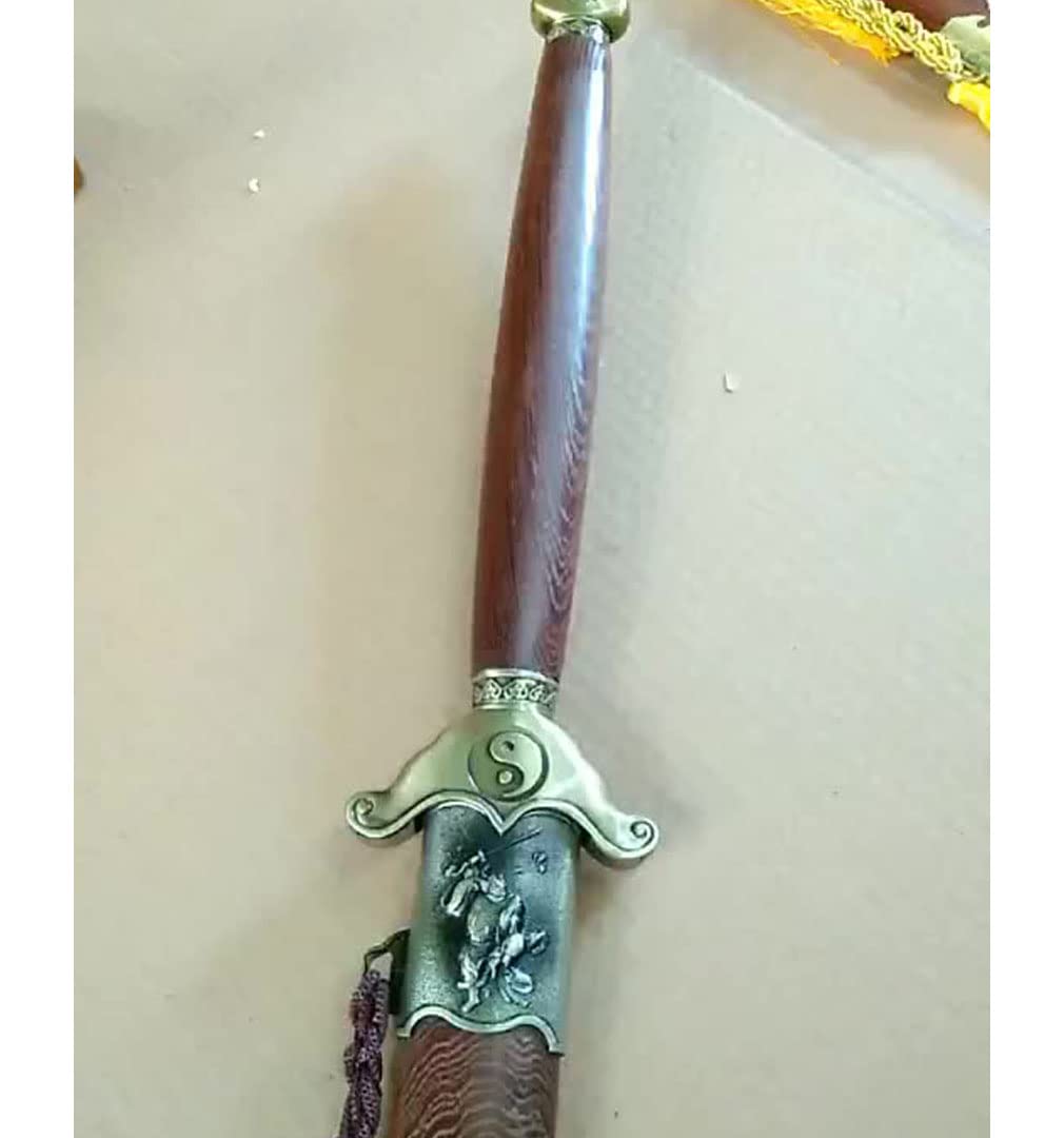 Dailinming Longquan Chinese Sword Katana Stand Han Steel Sword Taiji ...