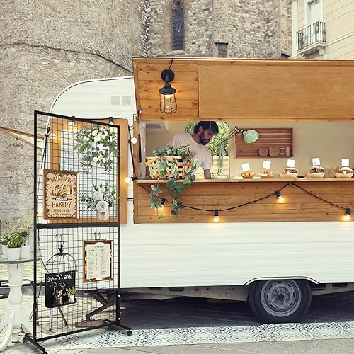 Snapklik.com : Ktondic 36 Double-Layer Grid Panels For Display, Movable ...