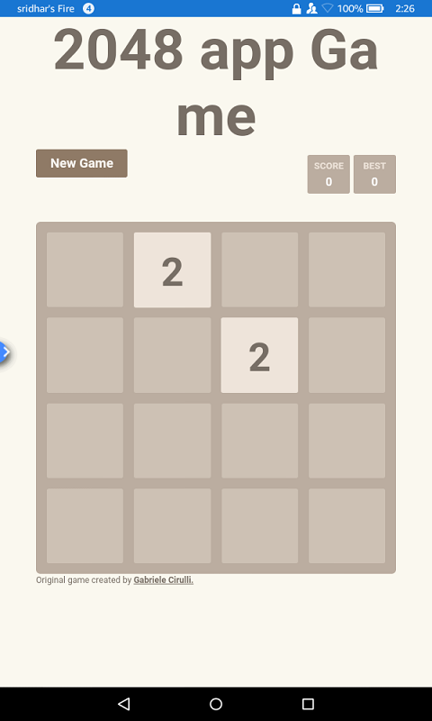 2048Game - App on Amazon Appstore