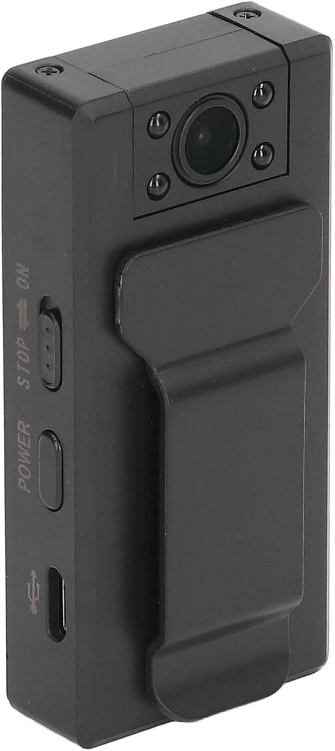 Mini Caméscope, Détection et Vision Nocturne Clip Arrière Design Caméra ...