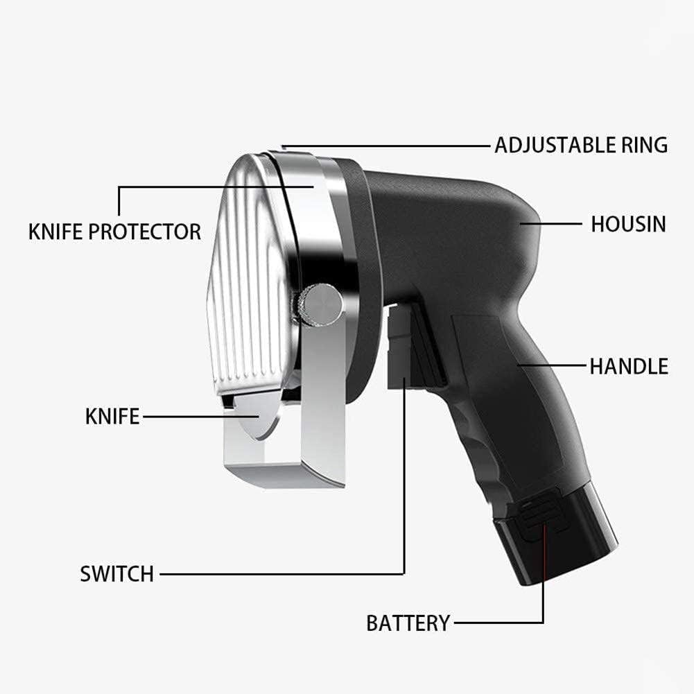 Buy HNCXHX Cordless Electric Shawarma Doner Kebab Slicer,80W Portable ...