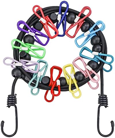 SZCXDKJ Retractable Portable Washing Line, Elastic Clothesline Travel ...