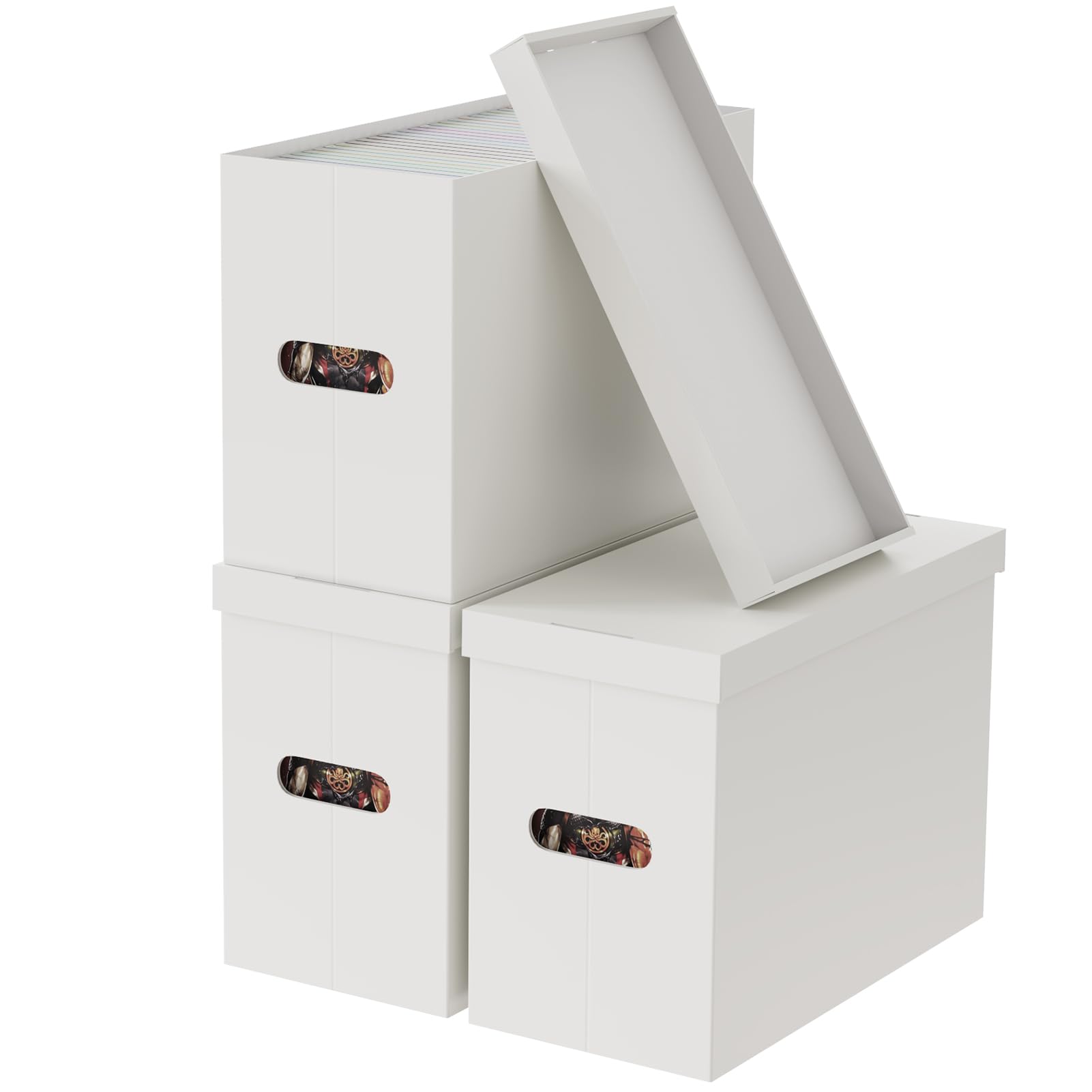 Amazon.com: Oterri 3 Pack Graded Comic Book Storage Box with Lip, Comic ...