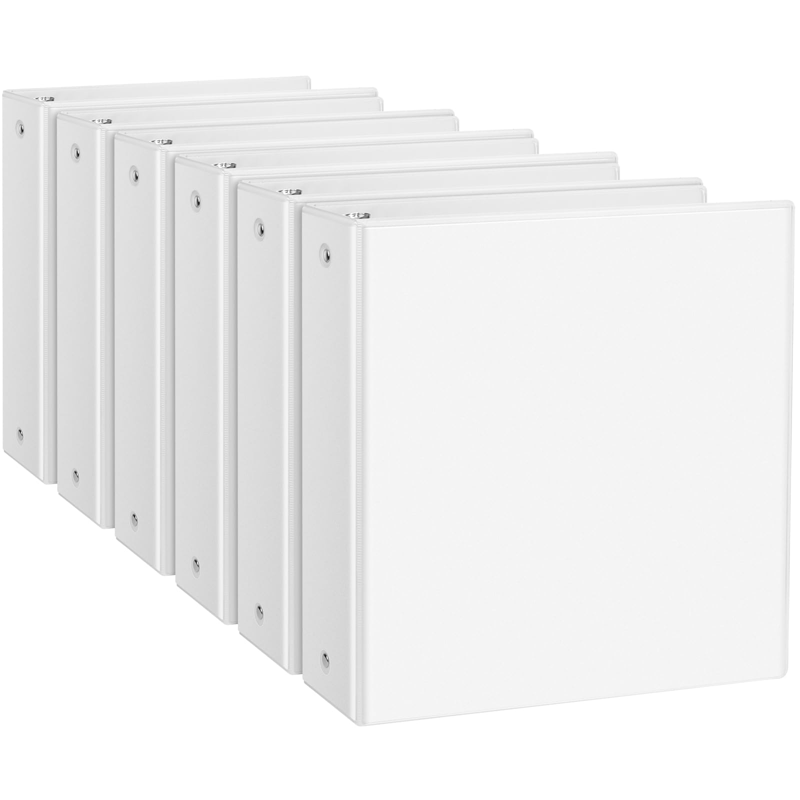 2'' 3 Ring Binder, Standard 2-inch Round Ring Binder Fit Letter Size ...