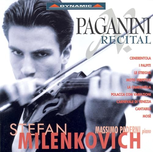 Play Paganini: Violin Works by Stefan Milenkovich on Amazon Music