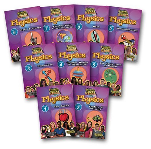 Amazon.com: Standard Deviants School - Physics Super Pack, Programs 1-9 (Classroom Edition ...