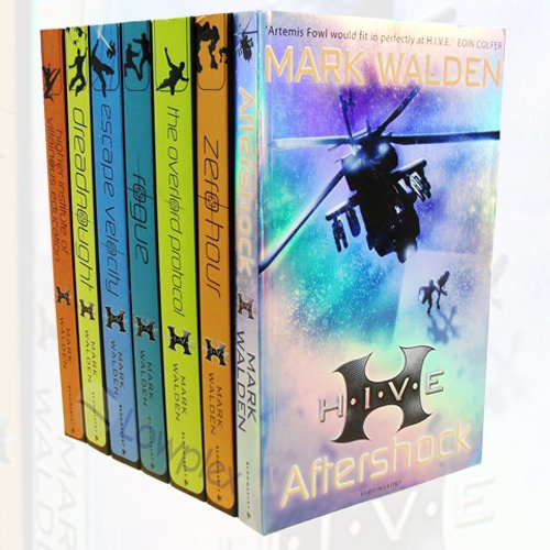 Mark Walden H.I.V.E. Series Vol(1-7) Collection 7 Books Bundle(H.I.V.E ...