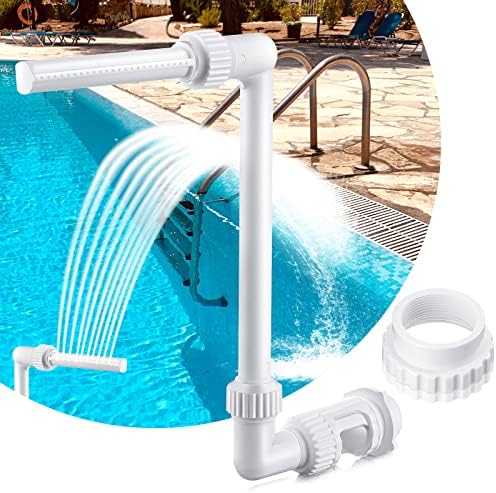 Amazon.com: Dual Spray Water Fountains, Pool Fountains for Inground ...