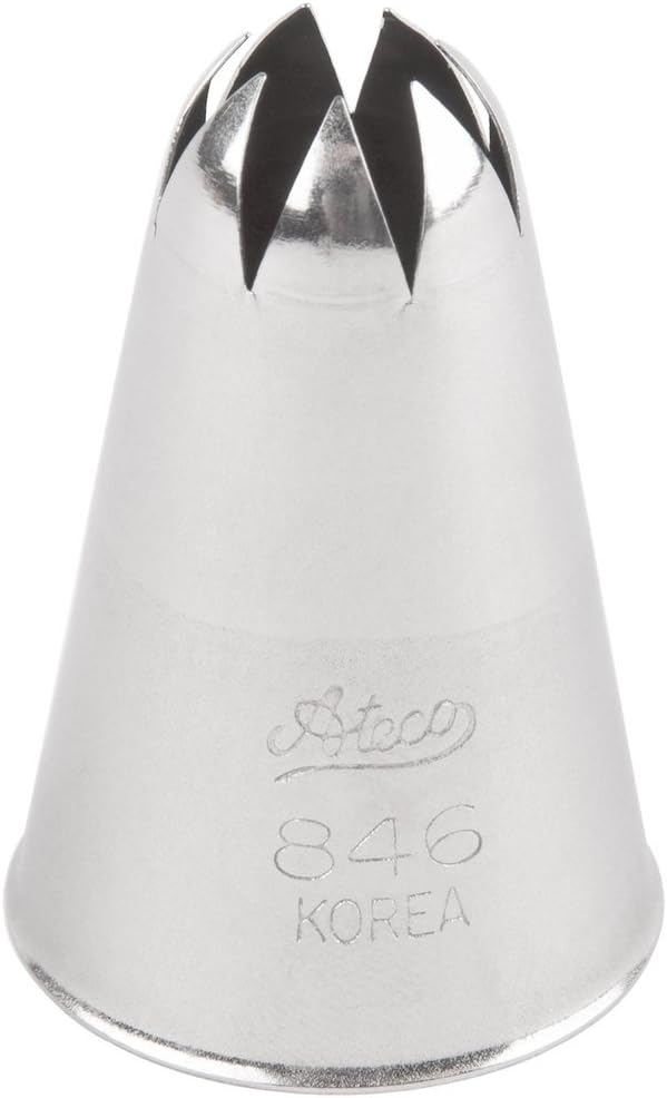 Amazon.com: Ateco # 849 - Closed Star Pastry Tip .69'' Opening Diameter ...