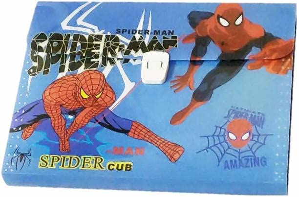 Prezzie Villa Designer Pack of 1 Superhero File Print Frozen Document ...