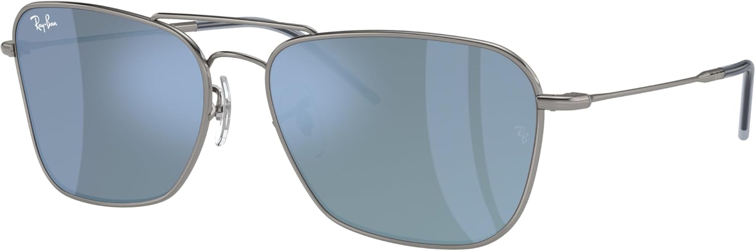 Amazon.com: Ray-Ban RBR102S Caravan Reverse 004/GA Sunglasses Bundle ...