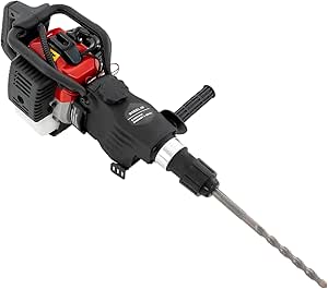 ACROSSPART Petrol Hammer Drill 2 Stroke 32.6CC Breaker Demolition ...