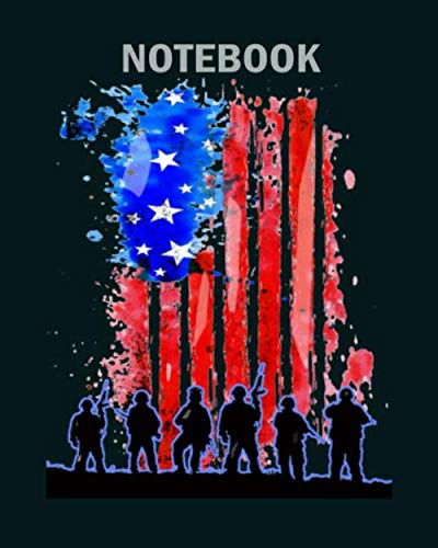 Amazon.co.jp: Notebook: military police army forces mariens navy war ...