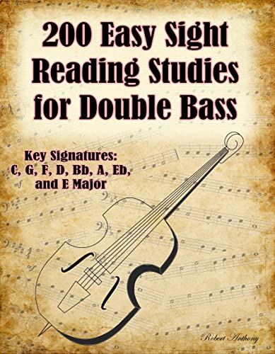 200 Easy Sight Reading Studies for Double Bass - Kindle edition by ...