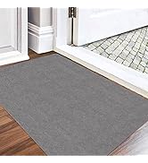Amazon.com: YOFTLUJU 1/10 Inch Ultra Thin Door Mat Indoor, Non Slip ...